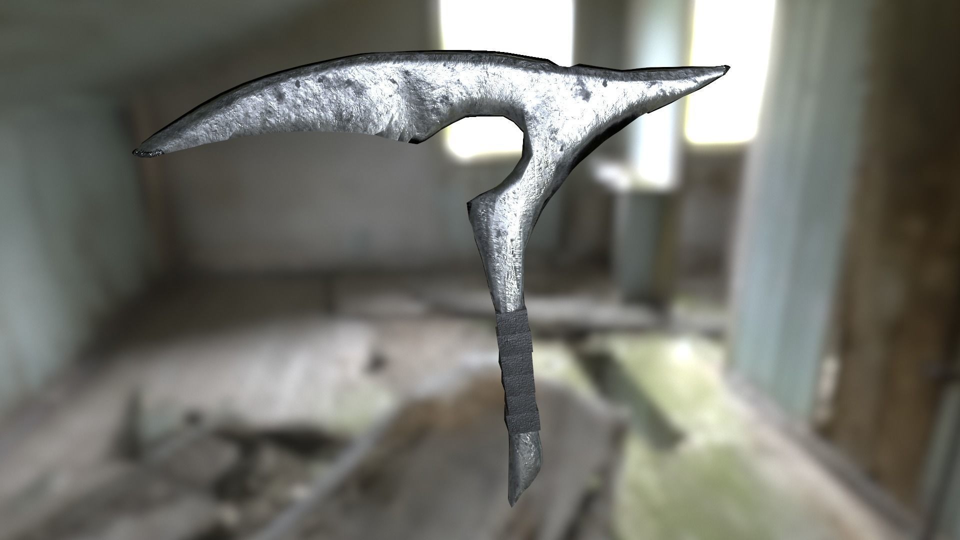3D model Kama - traditional asian weapon and farming tool VR / AR / low ...