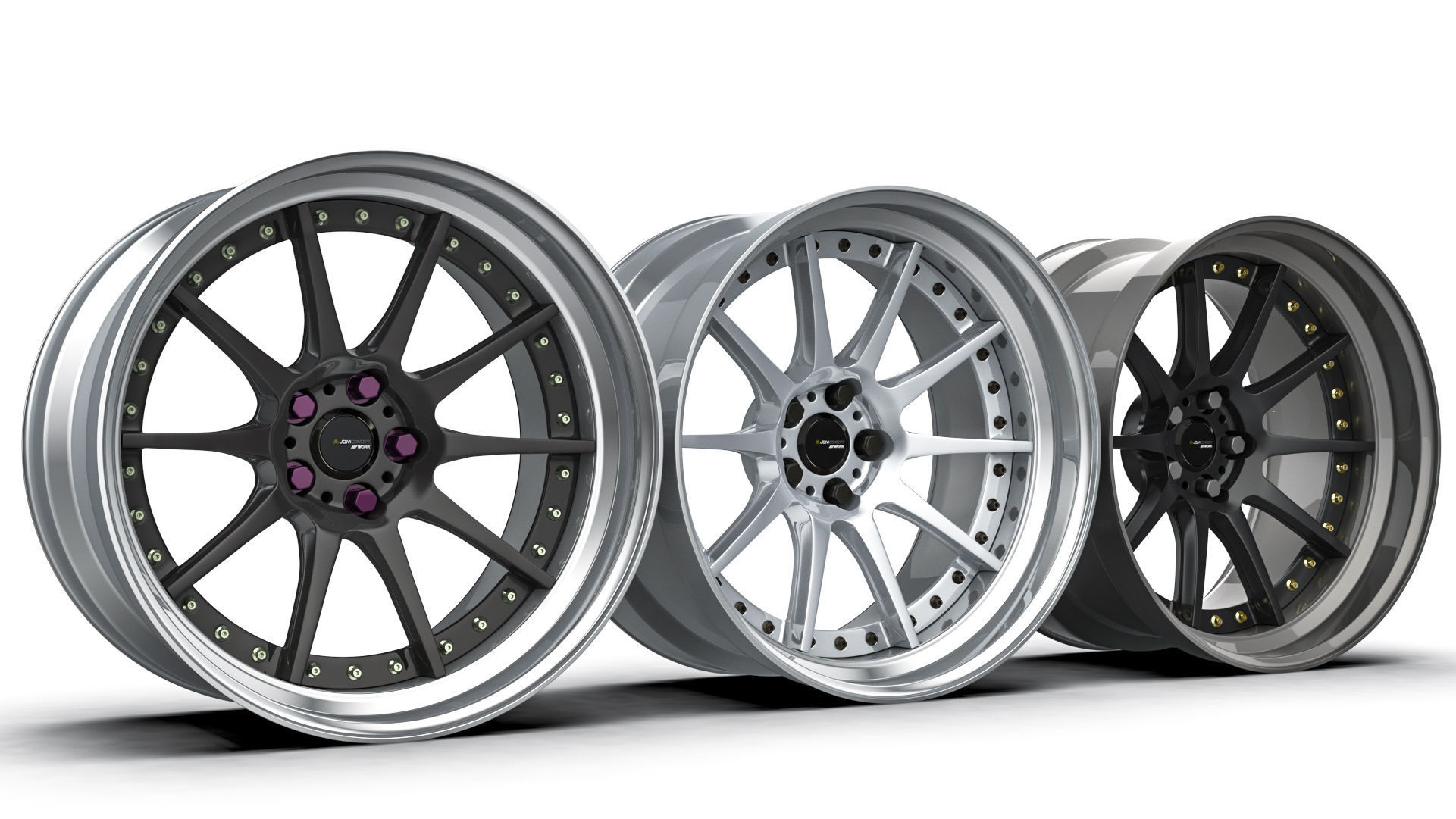 Work - JDM Concept GTX 3P 3D model | CGTrader