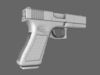 Generic Handgun 9mm Pistol 3D model | CGTrader