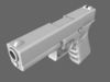 Generic Handgun 9mm Pistol 3D model | CGTrader