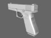 Generic Handgun 9mm Pistol 3D model | CGTrader