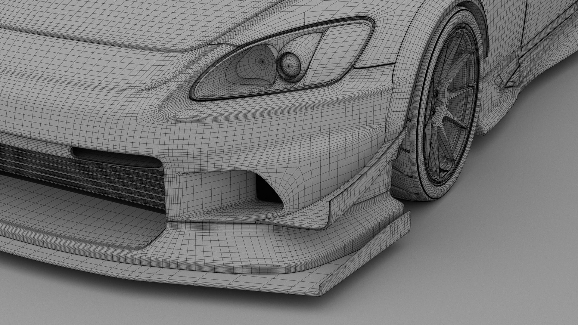 Honda S2ooo AP1 Voltex 3D model | CGTrader