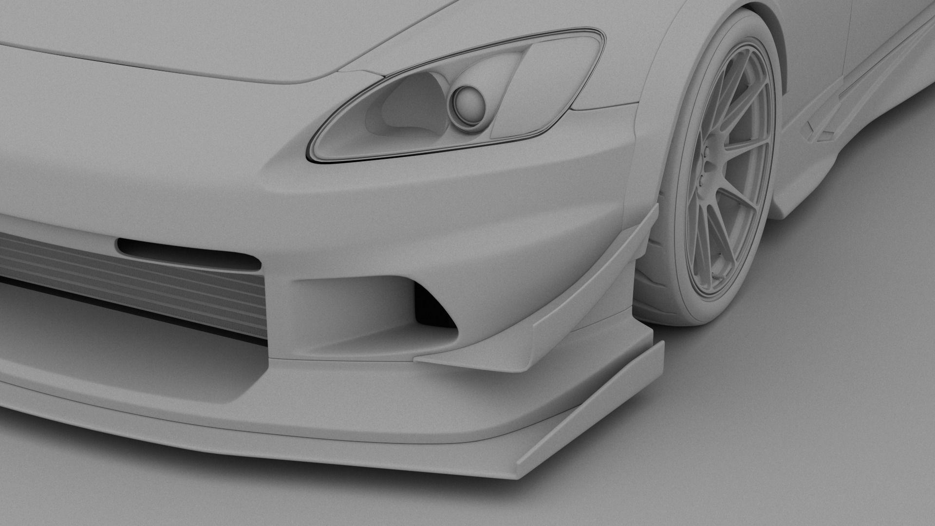 Honda S2ooo AP1 Voltex 3D model | CGTrader