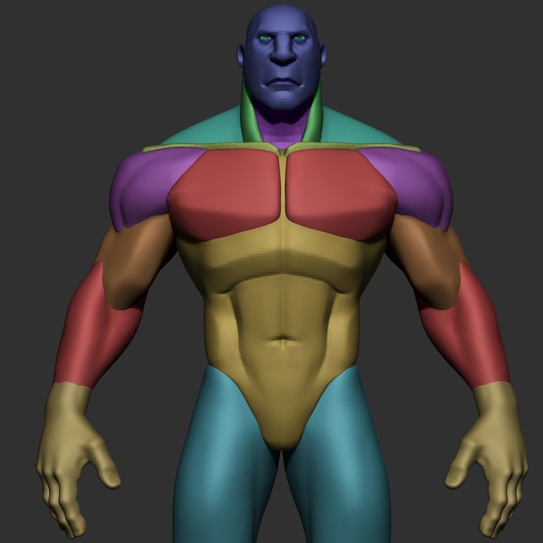 Dwarf Basemesh 3D model | CGTrader