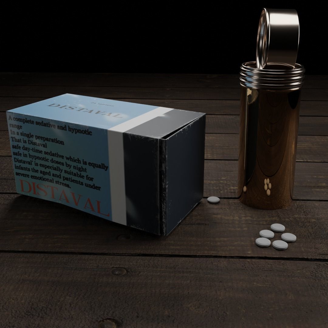 Medicine Packaging and bottle 3D model | CGTrader