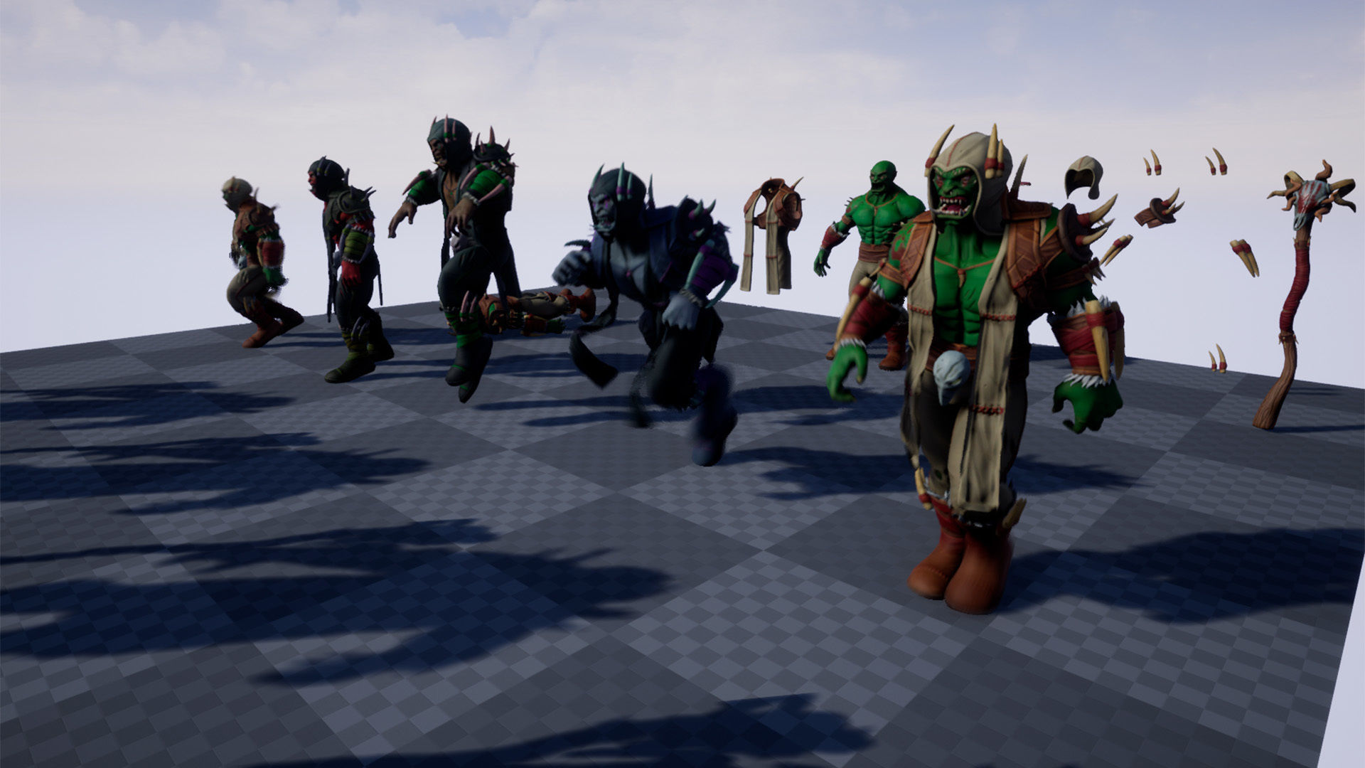 3D model Orc Shaman 1 Game Ready 3D model VR / AR / low-poly | CGTrader