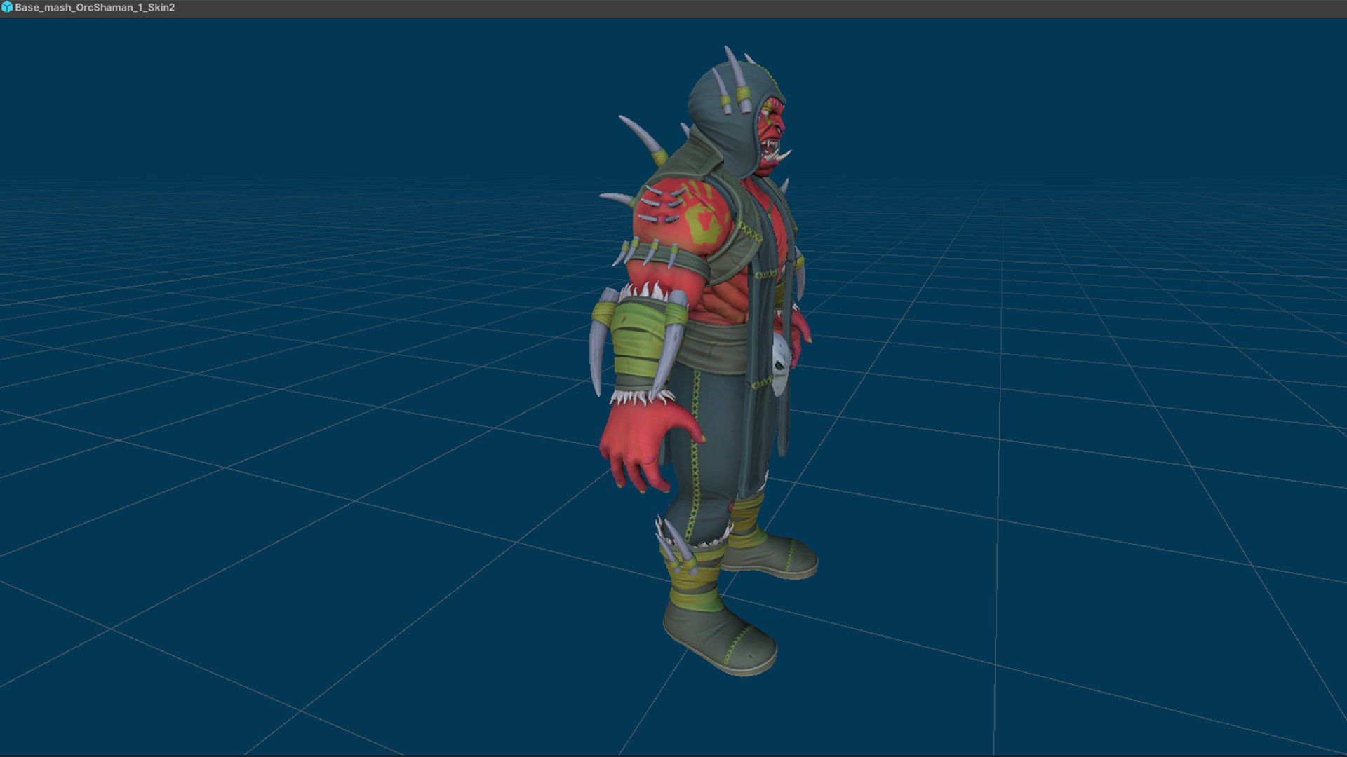 3D model Orc Shaman 1 Game Ready 3D model VR / AR / low-poly | CGTrader