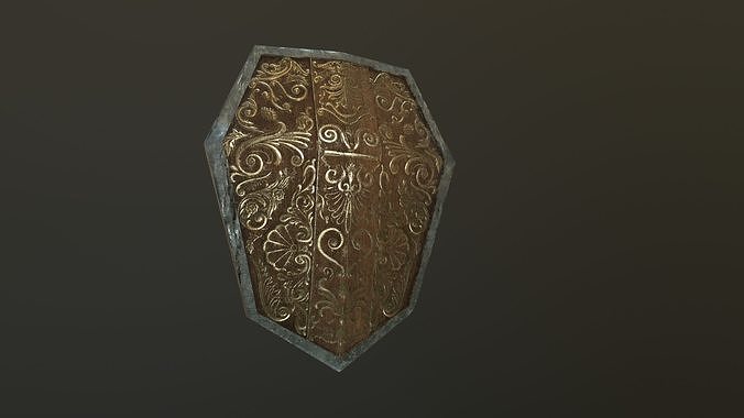 Shield 3D model | CGTrader