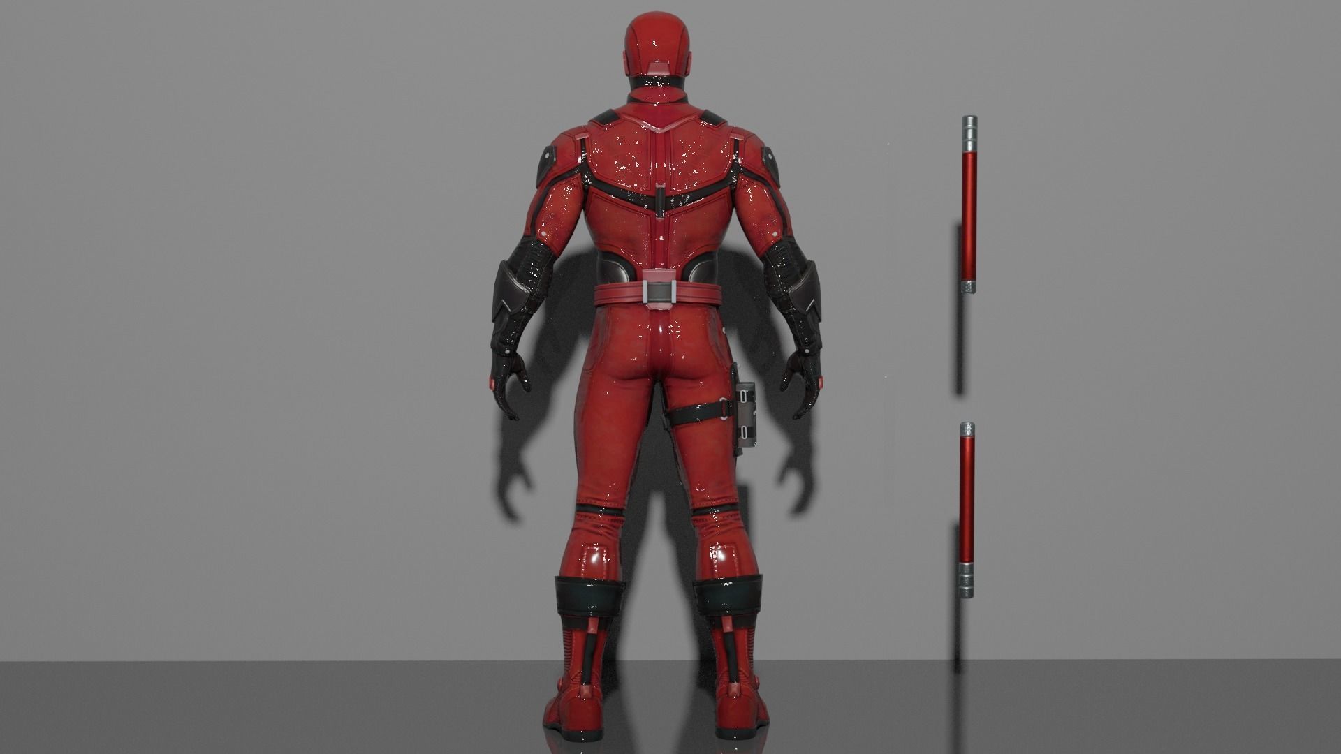 Daredevil 3D model rigged | CGTrader