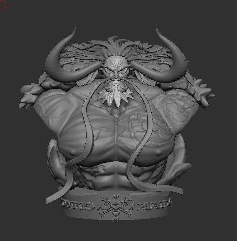 YONKO KAIDO BUST ONE PIECE multi Pieces 3D model 3D printable | CGTrader
