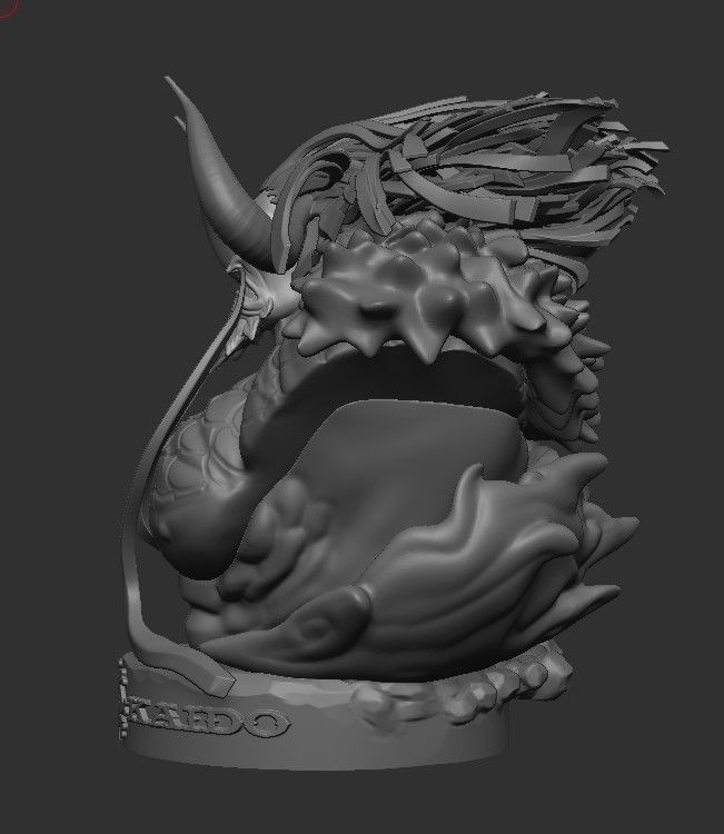 YONKO KAIDO BUST ONE PIECE multi Pieces 3D model 3D printable | CGTrader