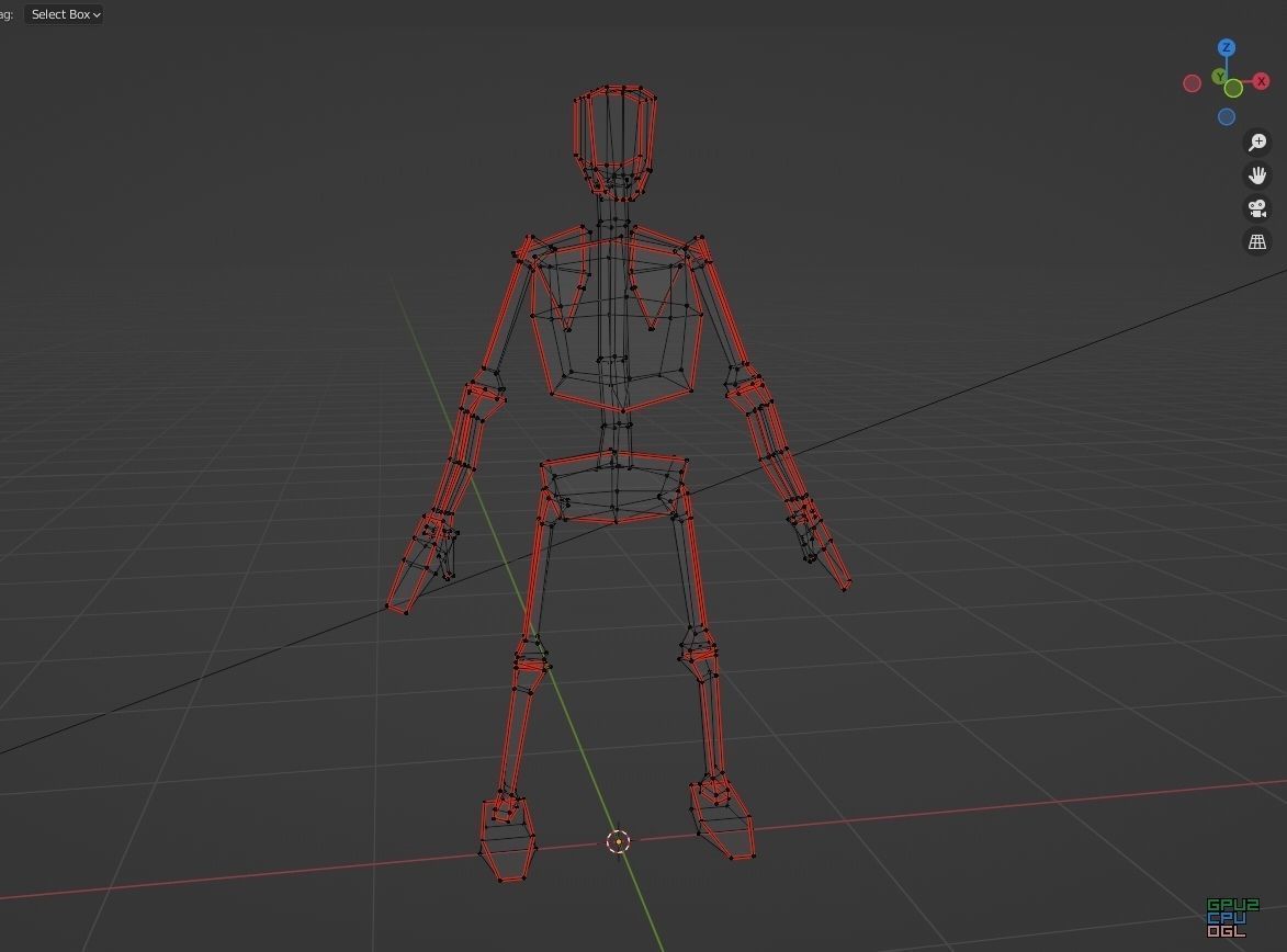 3D model Pixel Skeleton VR / AR / low-poly | CGTrader