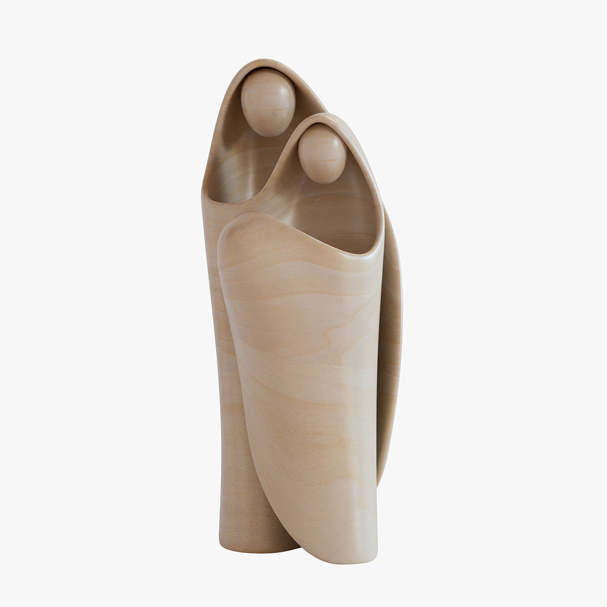 Nativity Father Mother And Baby Carving 3D model | CGTrader