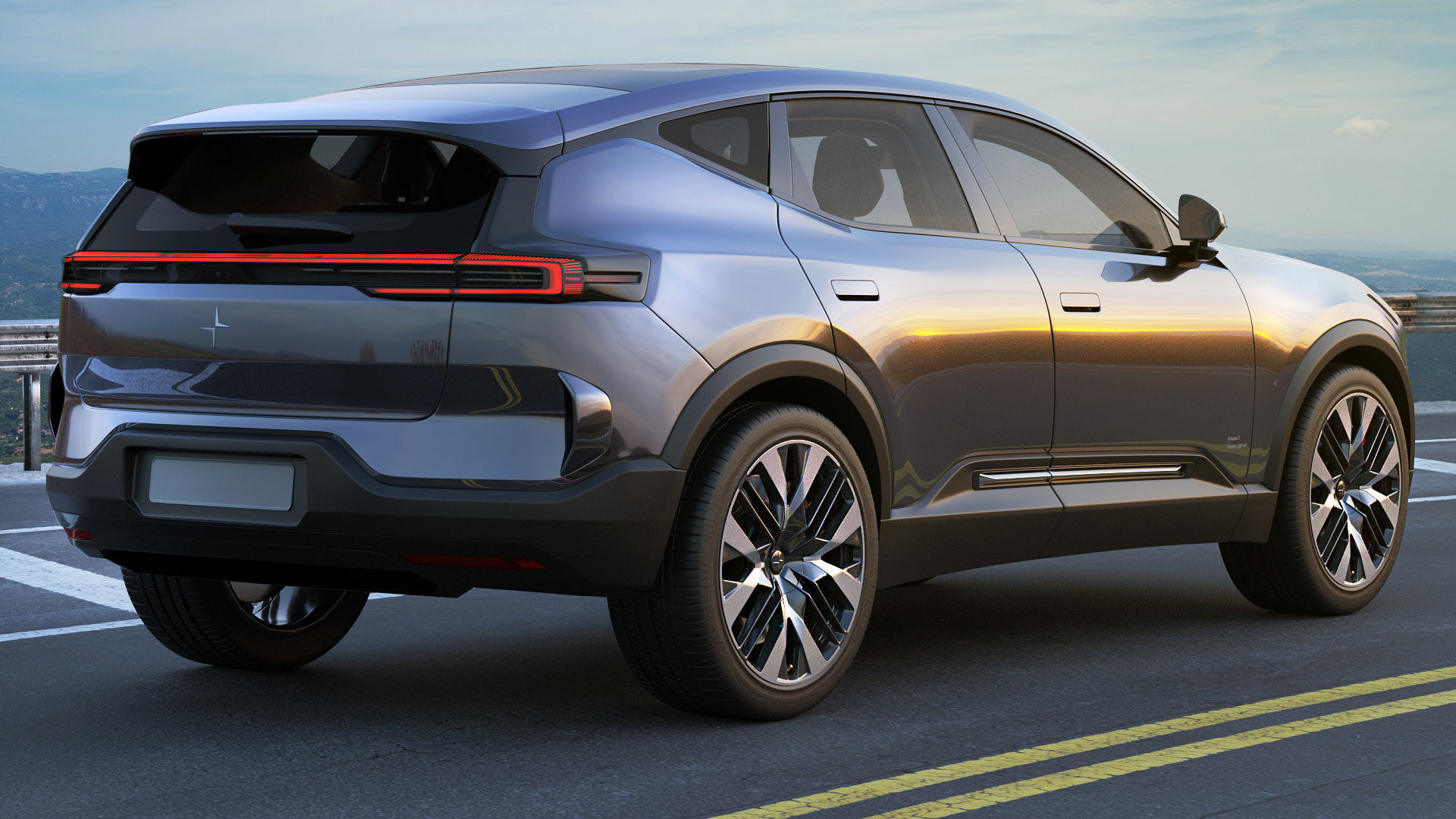 Polestar 3 2024 3D model | CGTrader