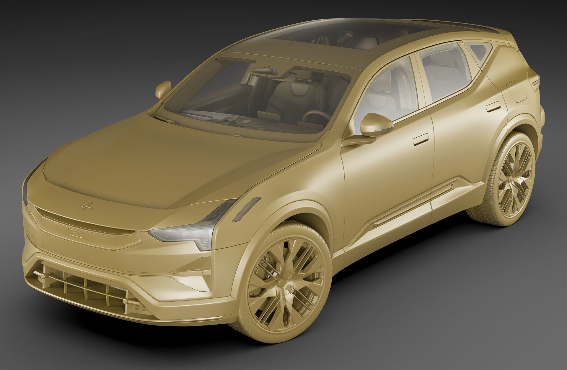 Polestar 3 2024 3D model | CGTrader