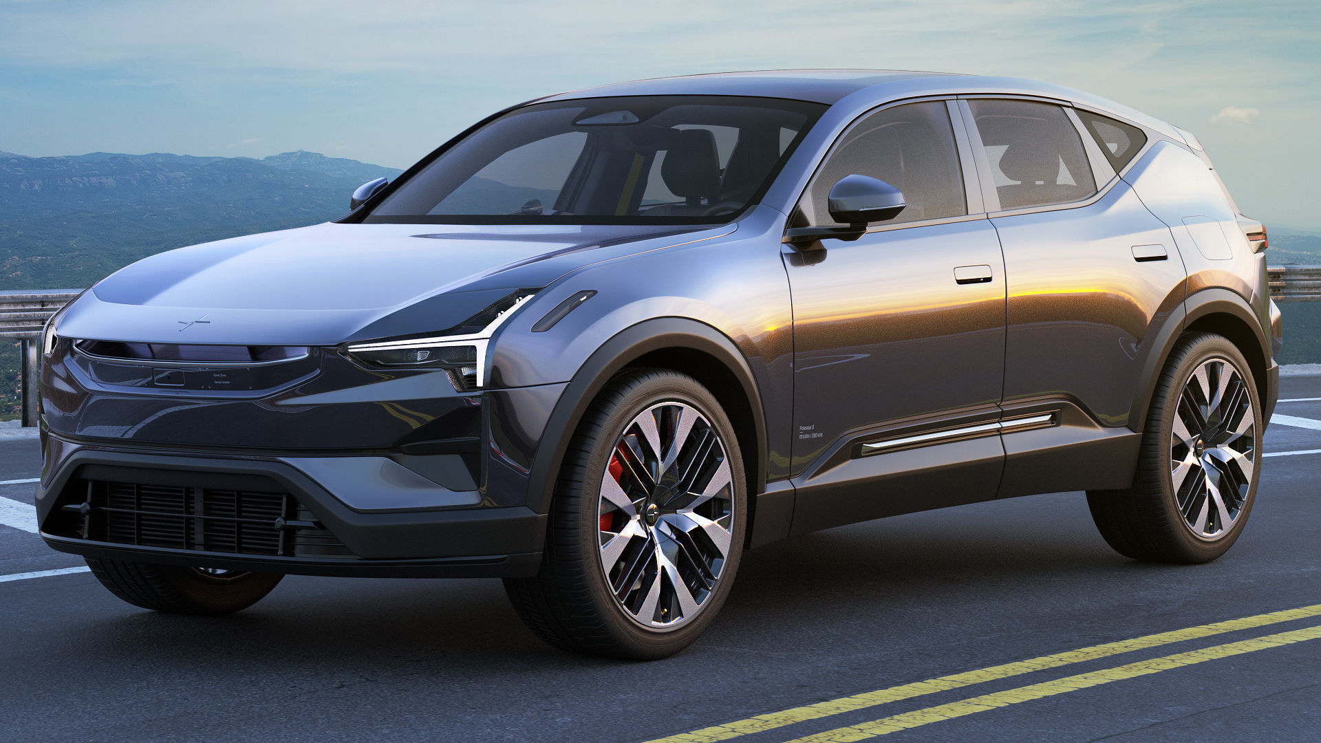 Polestar 3 2024 3D model | CGTrader