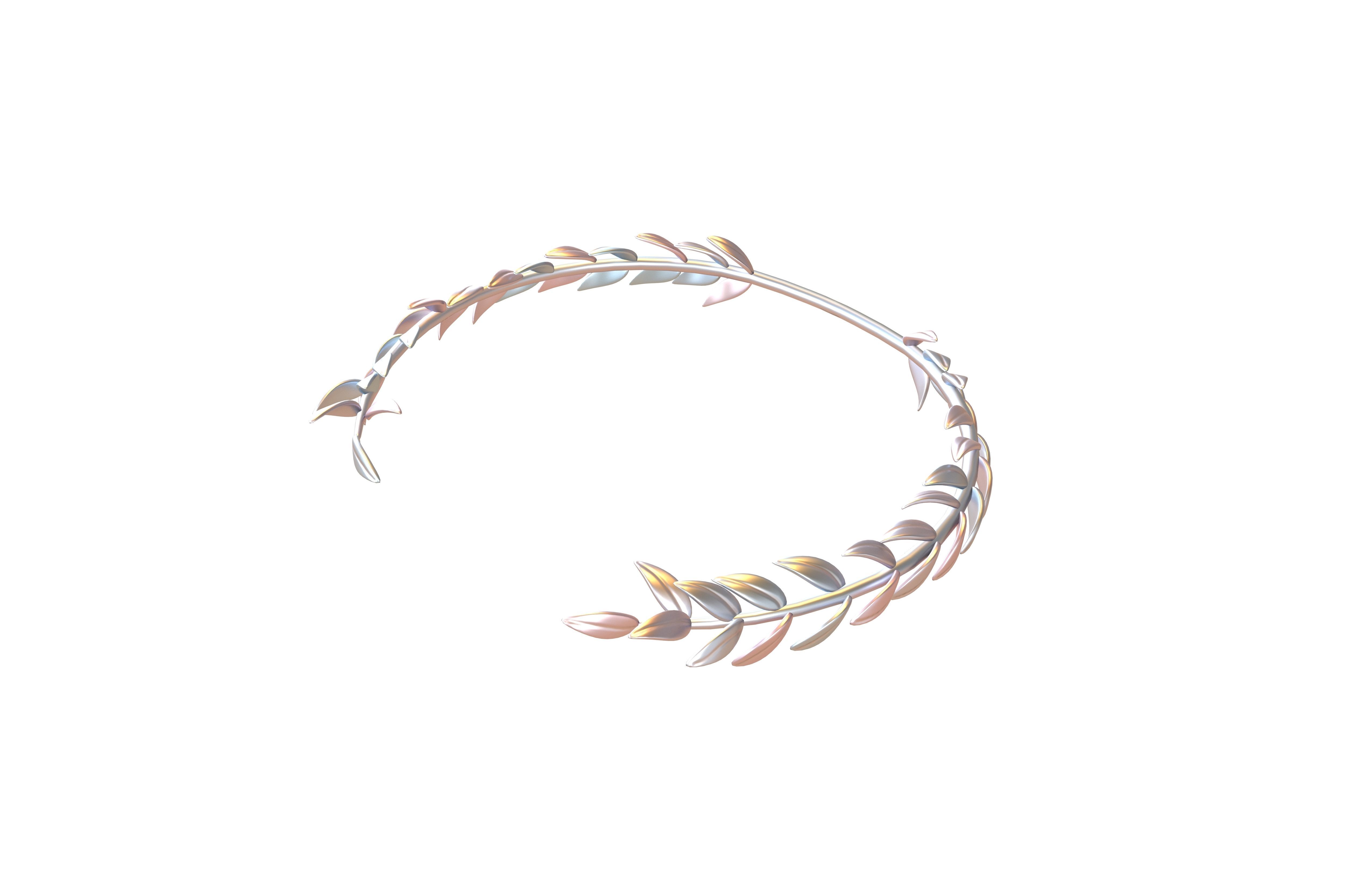 3D model Laurel Wreath Head v1 013 VR / AR / low-poly | CGTrader