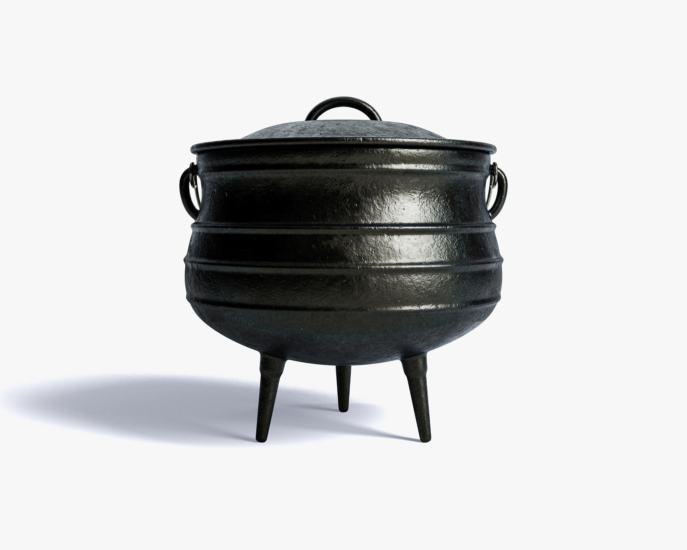 Cast Iron Potjie Pot 3D model | CGTrader