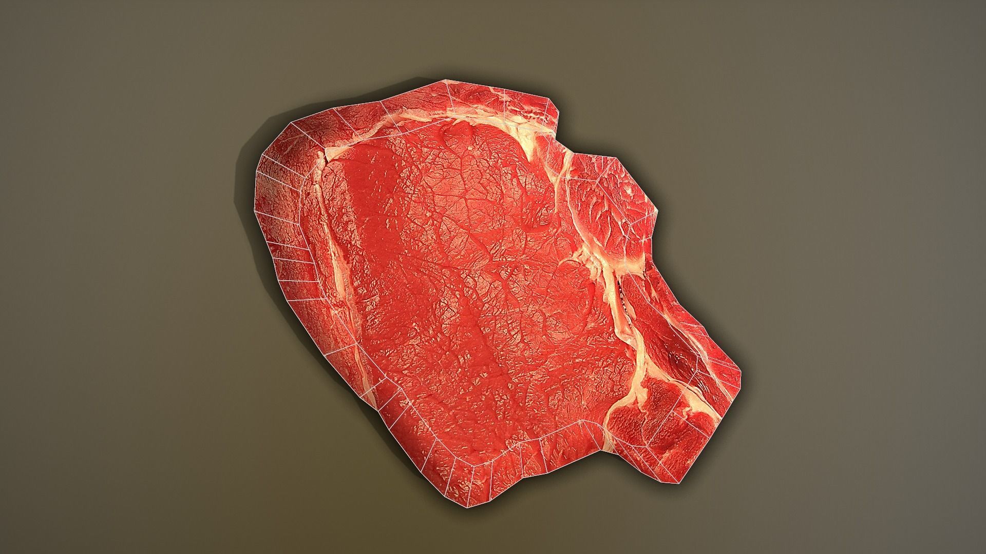 3D model Raw Meat VR / AR / low-poly | CGTrader