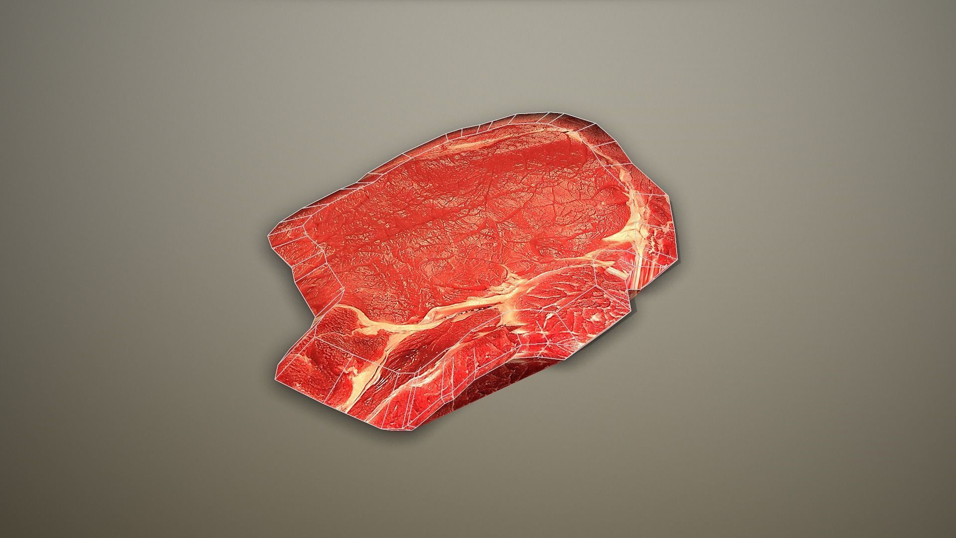 3D model Raw Meat VR / AR / low-poly | CGTrader
