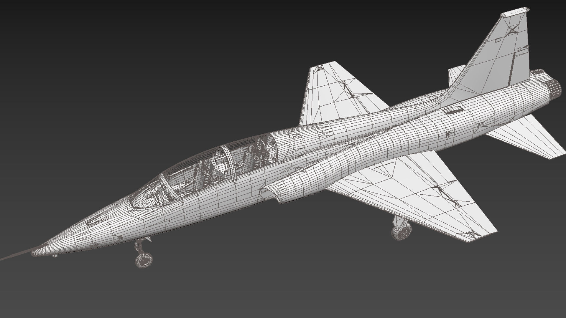 T-38 Talon 3D model | CGTrader