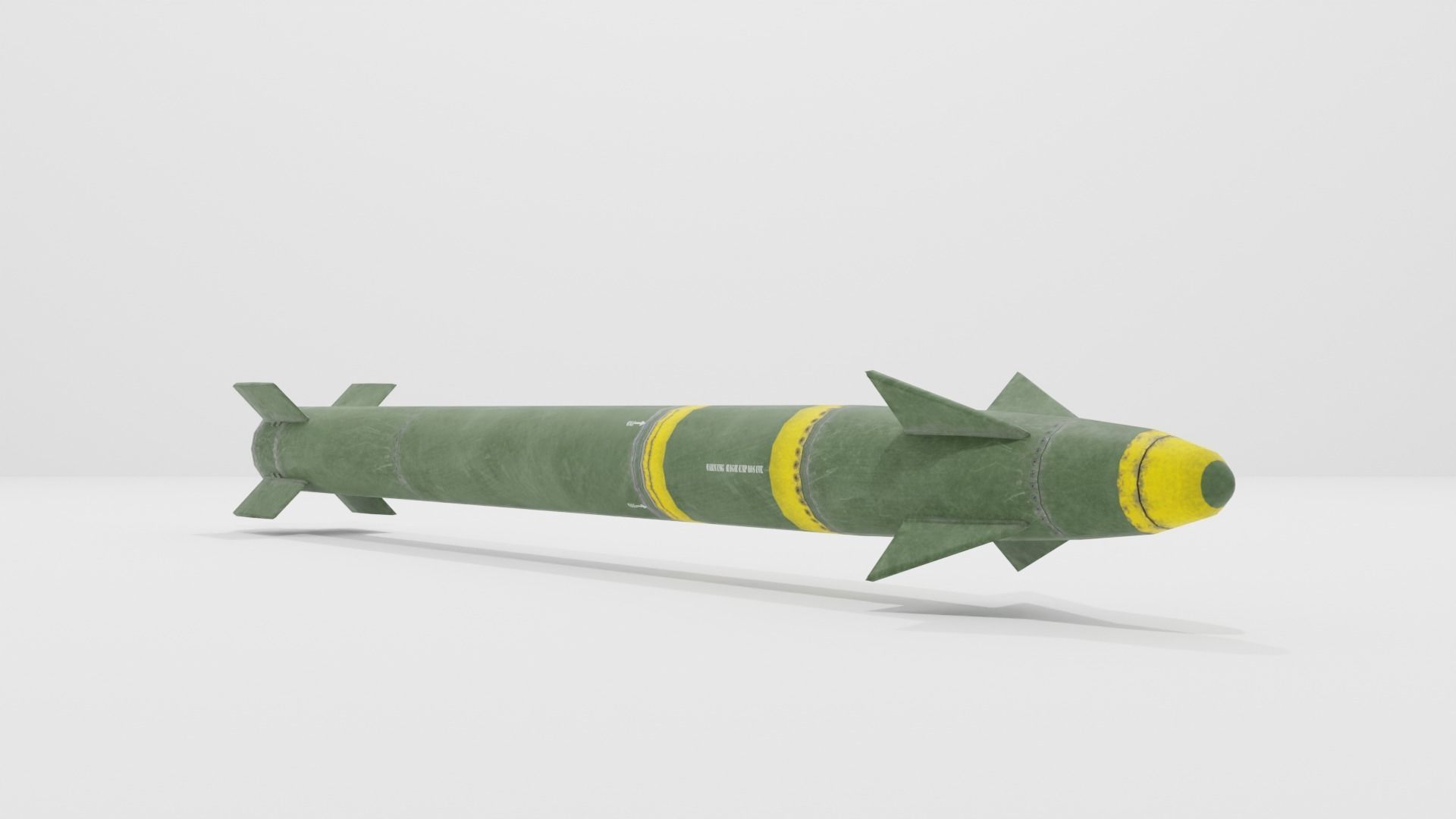 3D model Missile VR / AR / low-poly | CGTrader