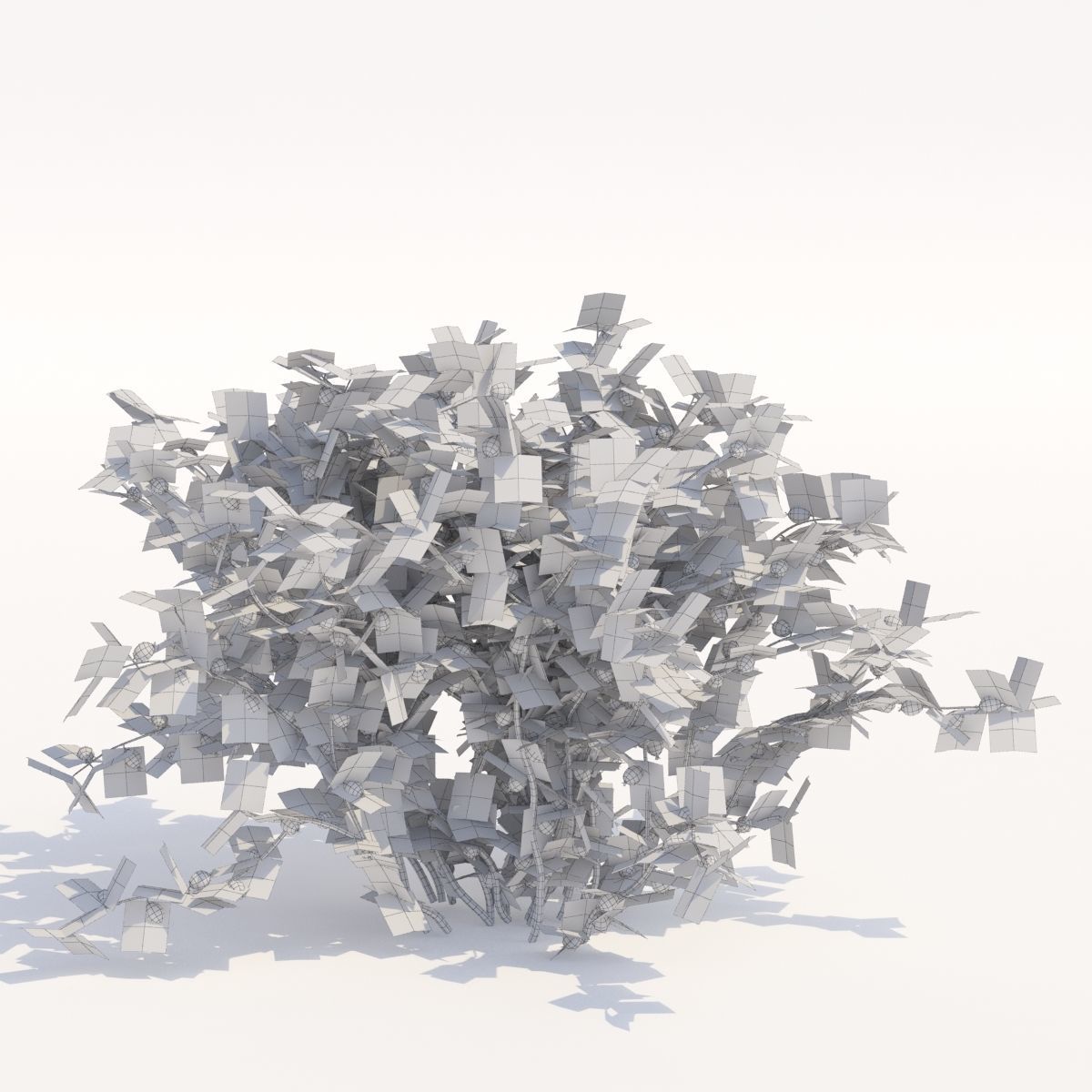 Gooseberry berry bush 3D model | CGTrader