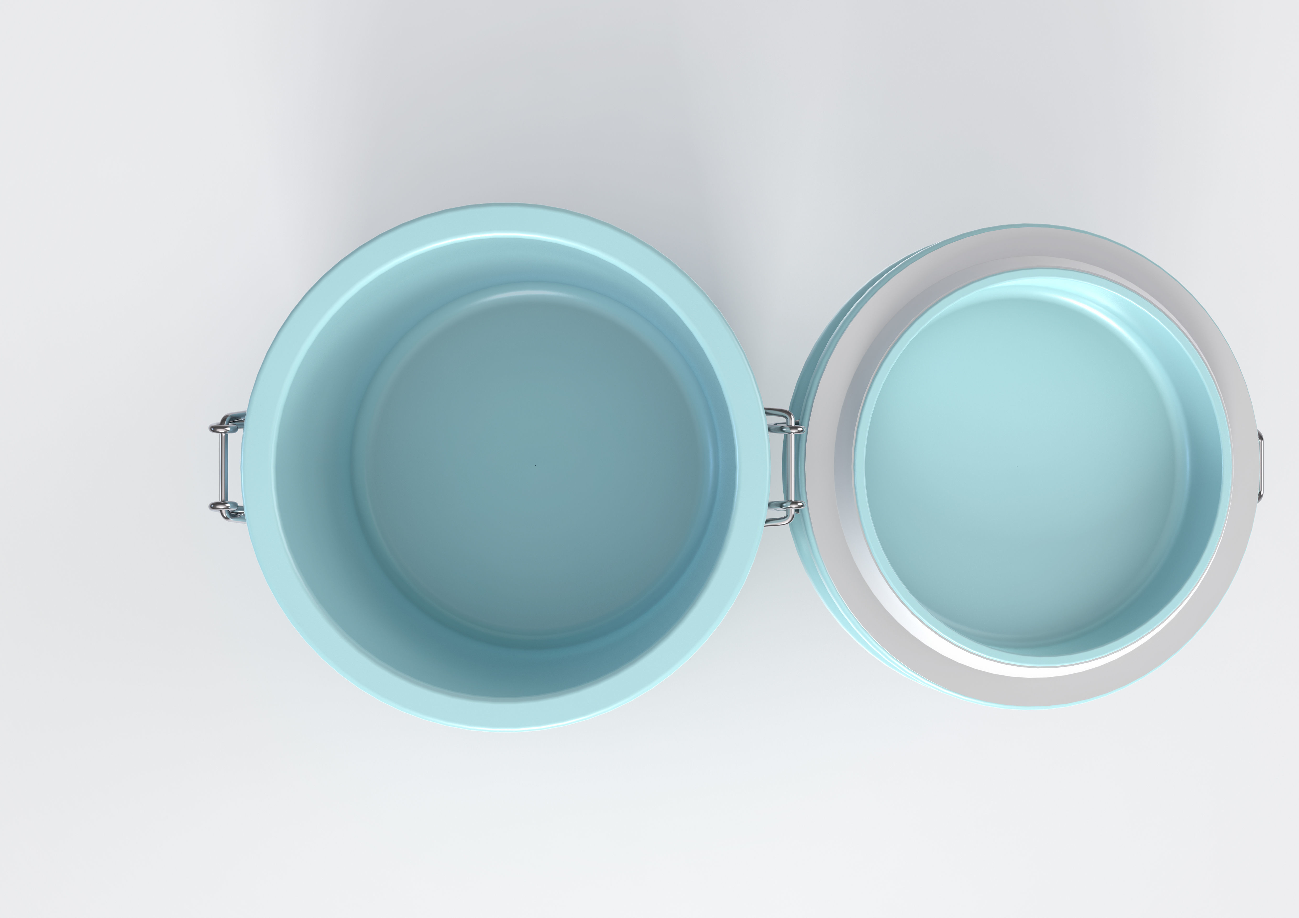 ceramic storage jars 3D model | CGTrader