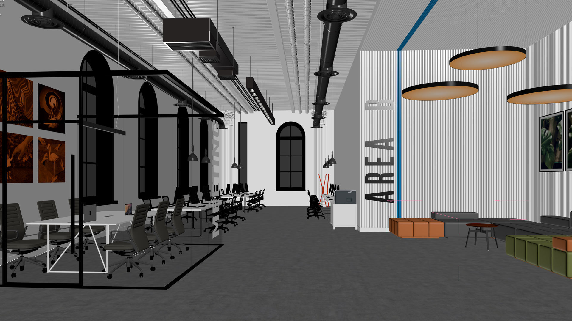 ProVis3D 014 - Open Office 3D model | CGTrader