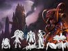 Chess set as protoss inspired from StarCraft 3D model 3D printable ...