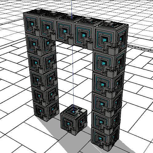 MAYAN AZTEC PORTAL 3D model | CGTrader