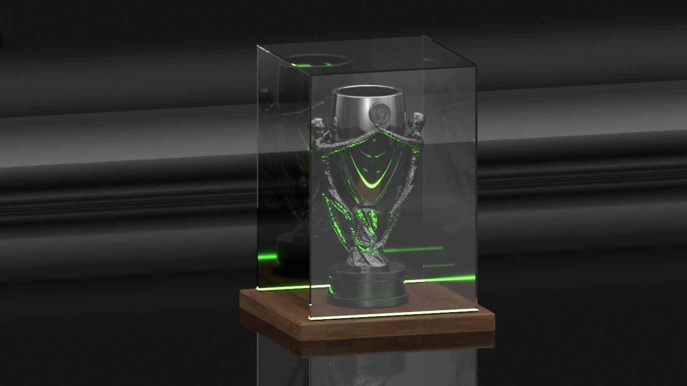 Trophy Finalissima Conmebol UEFA 3D print model 3D model 3D printable ...