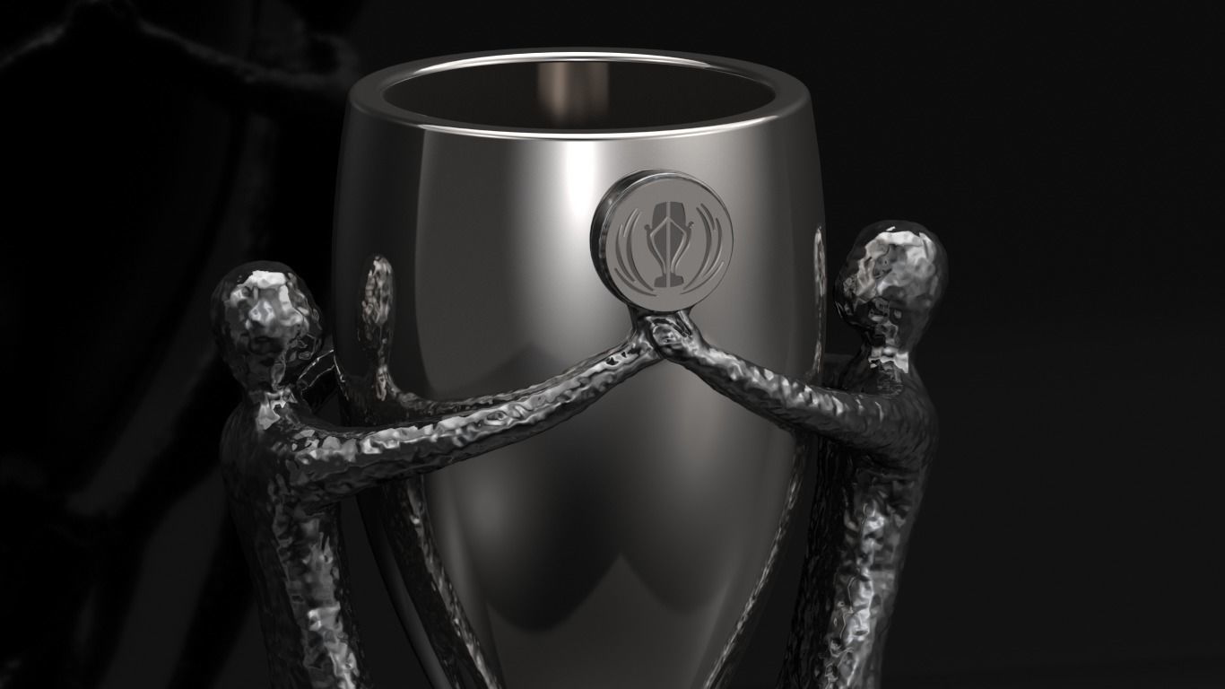 Trophy Finalissima Conmebol UEFA 3D print model 3D model 3D printable ...