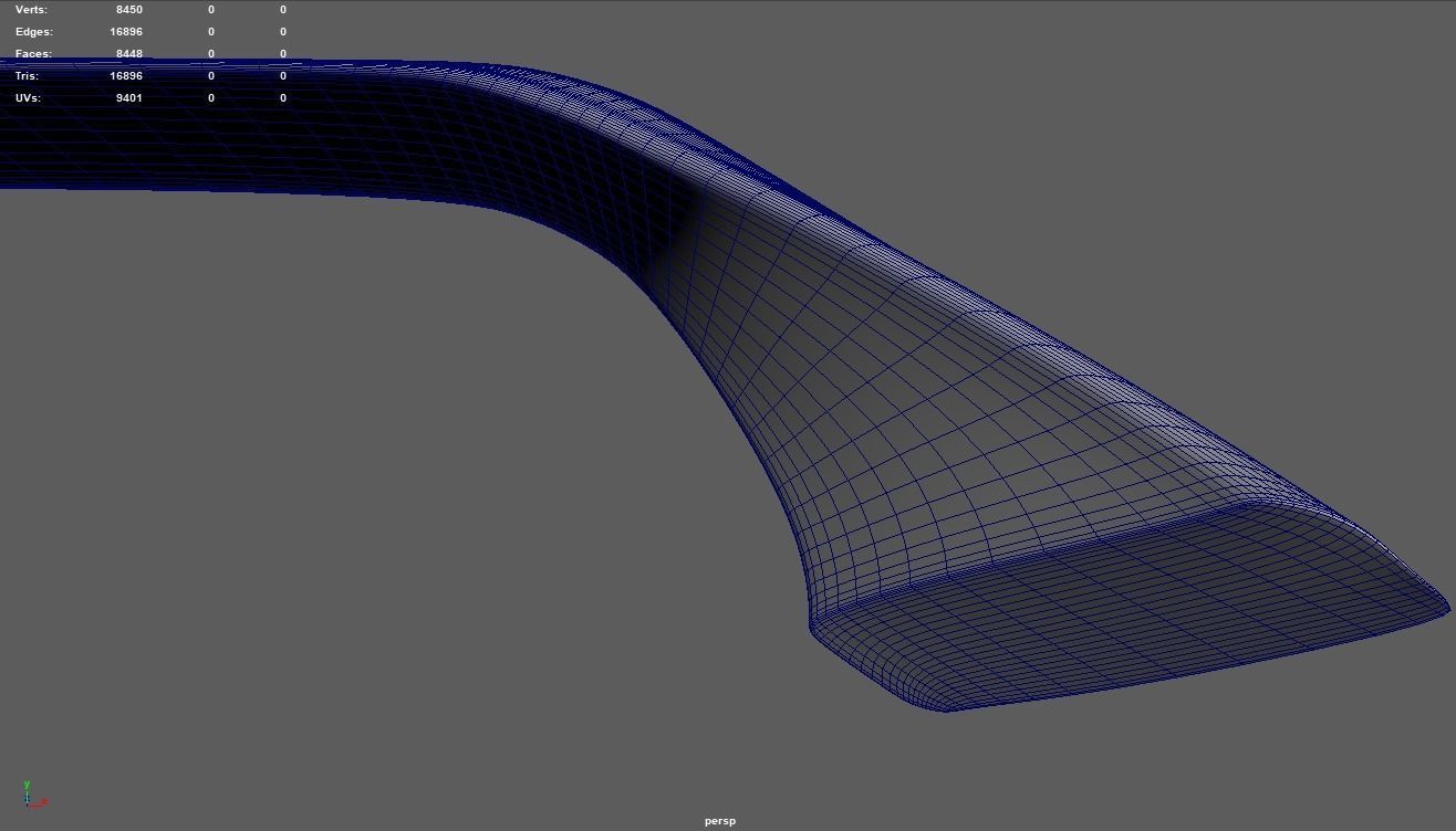 3D model Car Spoiler Toyota Supra VR / AR / low-poly | CGTrader