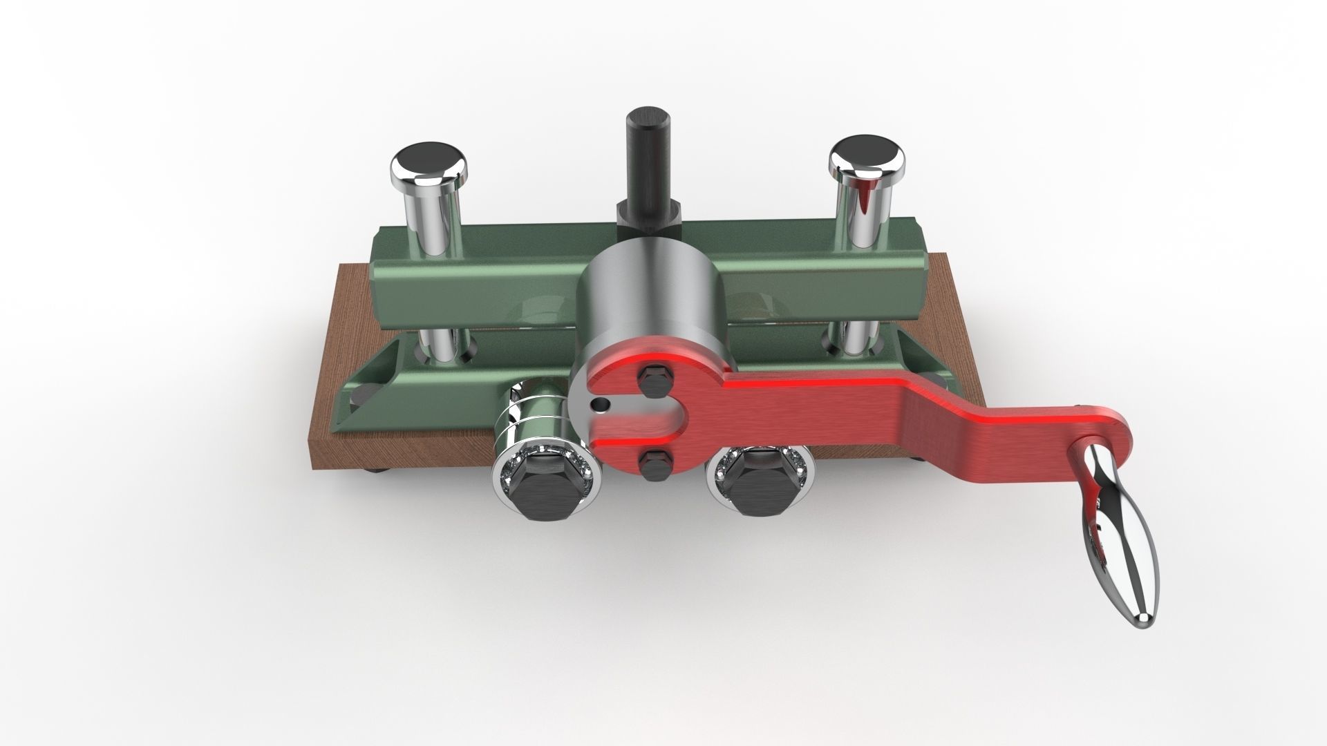3D model MANUAL BENDING APPARATUS VR / AR / low-poly | CGTrader