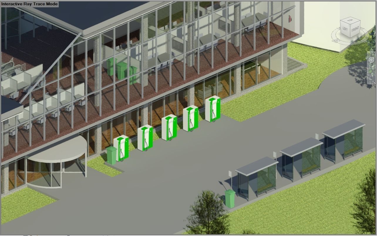 Green Building Project 3D model | CGTrader