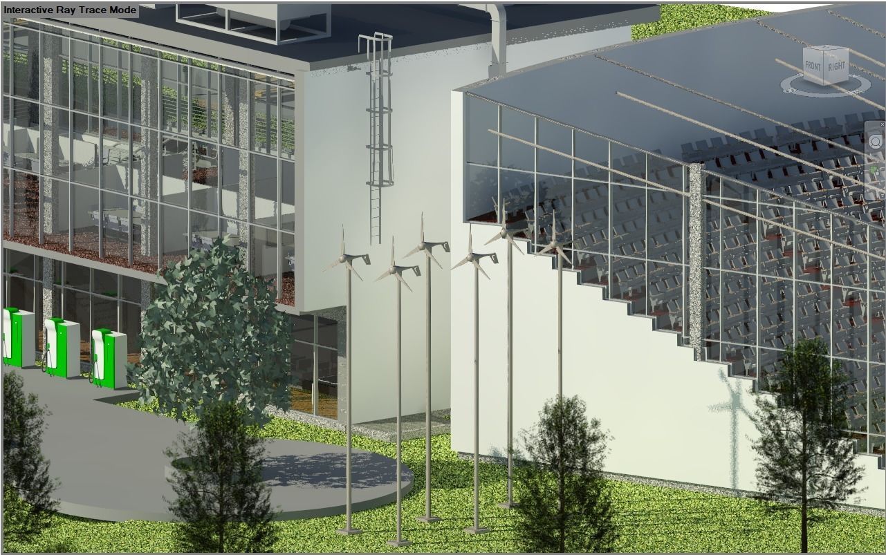 Green Building Project 3D model | CGTrader