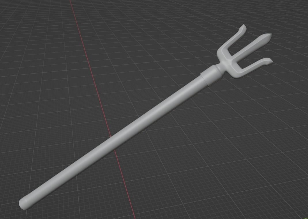 Dangpa - Korean Trident free 3D model 3D printable | CGTrader