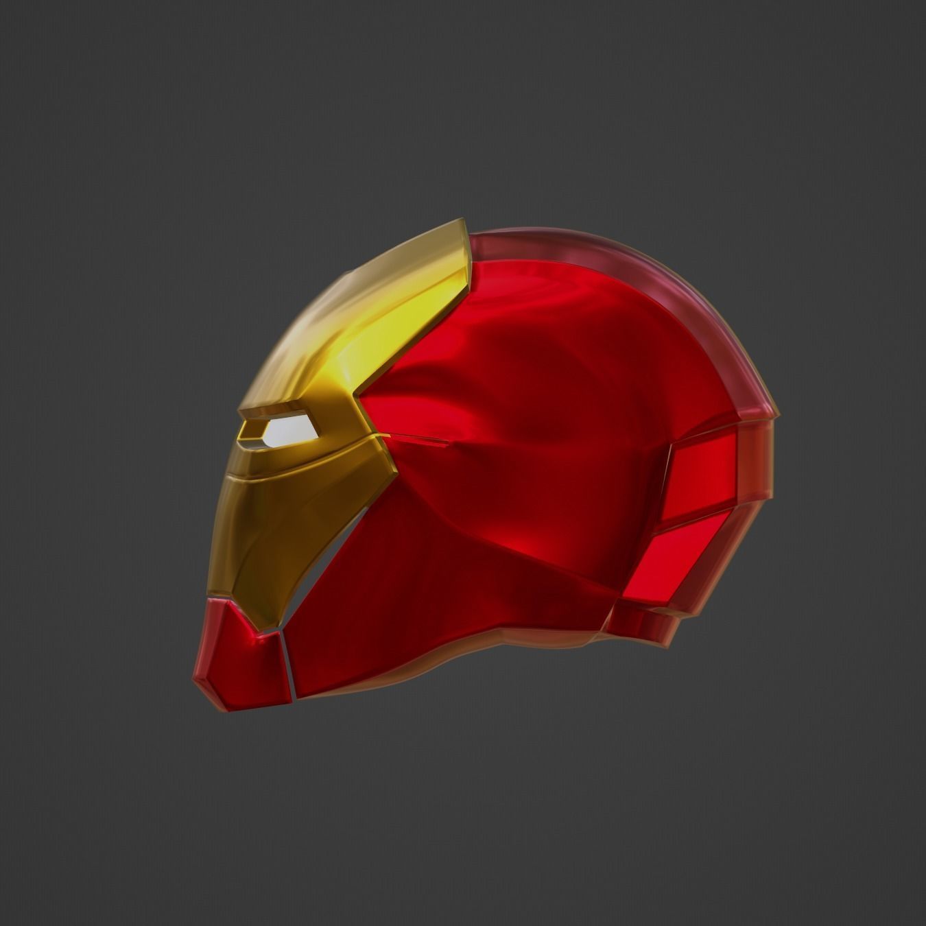 Iron Man Helmet free free 3D model | CGTrader