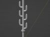 Chiljido - Korean Seven Branch Sword free 3D model 3D printable | CGTrader