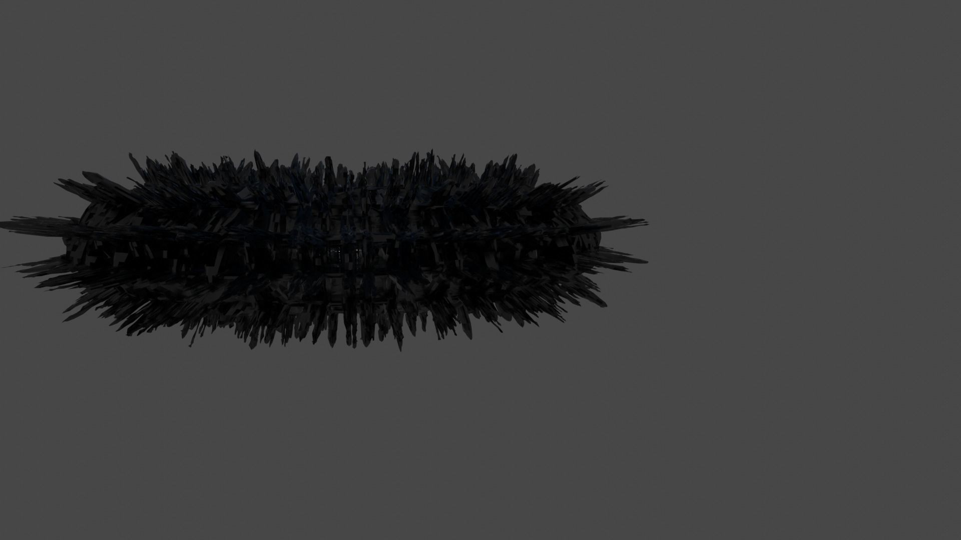 UFO in spike style in Blender 3d free VR / AR / low-poly 3D model ...