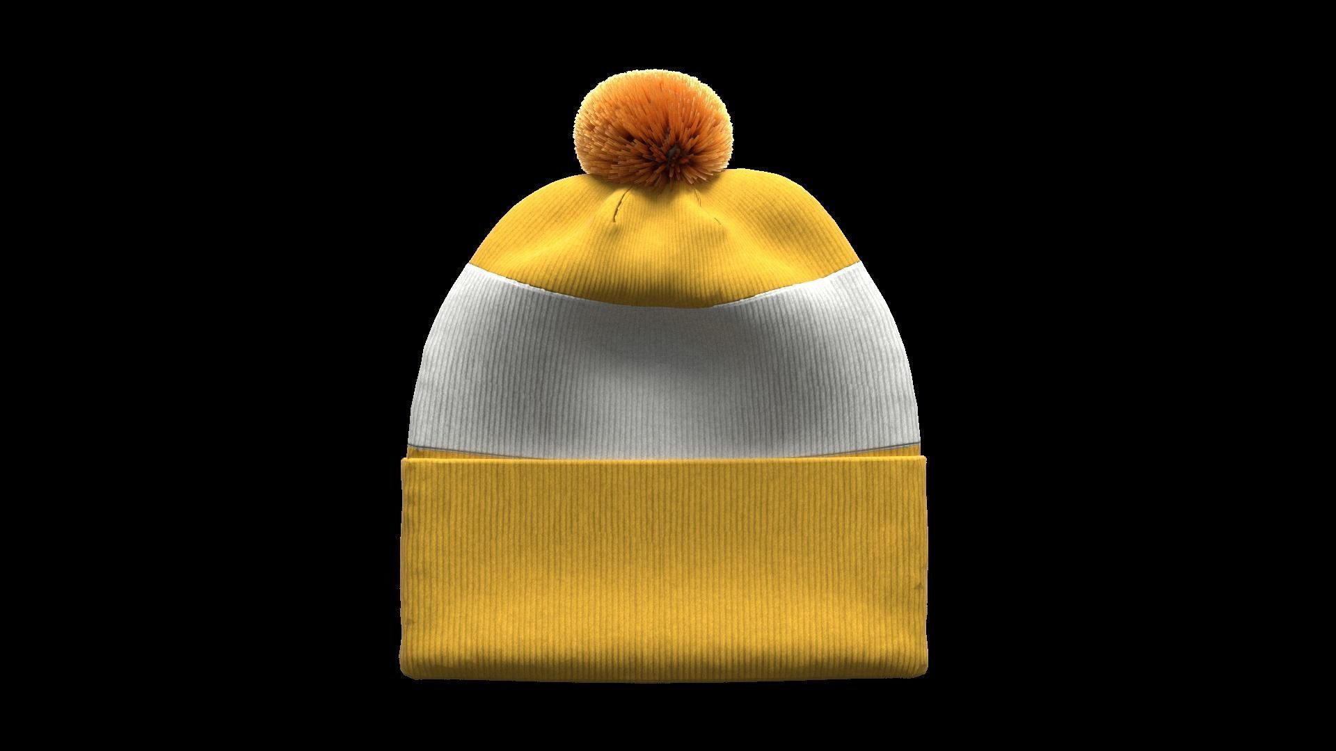 wool Hat-3D CLO-New york yankees 3D model | CGTrader