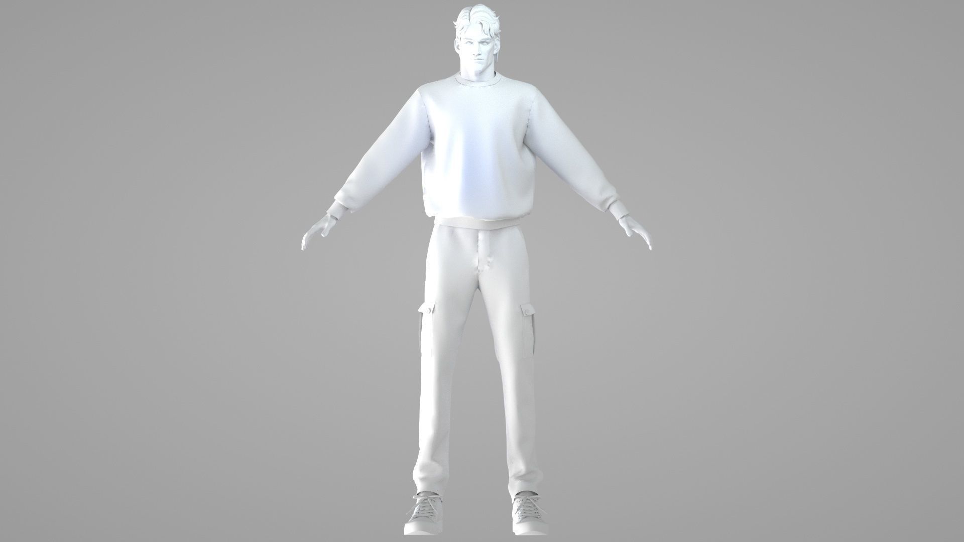 middle-aged uncle man realistic middle-aged male 3D model | CGTrader