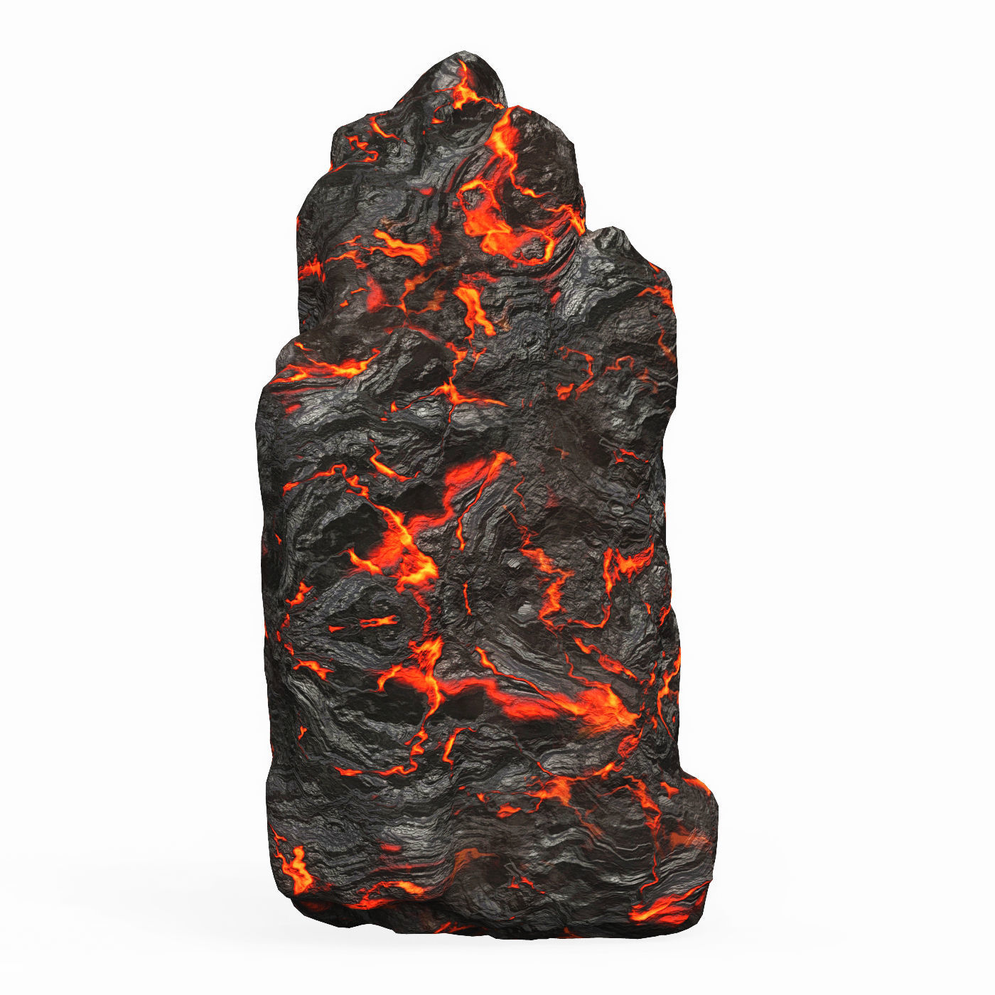 3D model Game Ready Lava Rock 03 VR / AR / low-poly | CGTrader