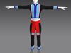 male outfit for Hmong cartoon 3d 3D model | CGTrader