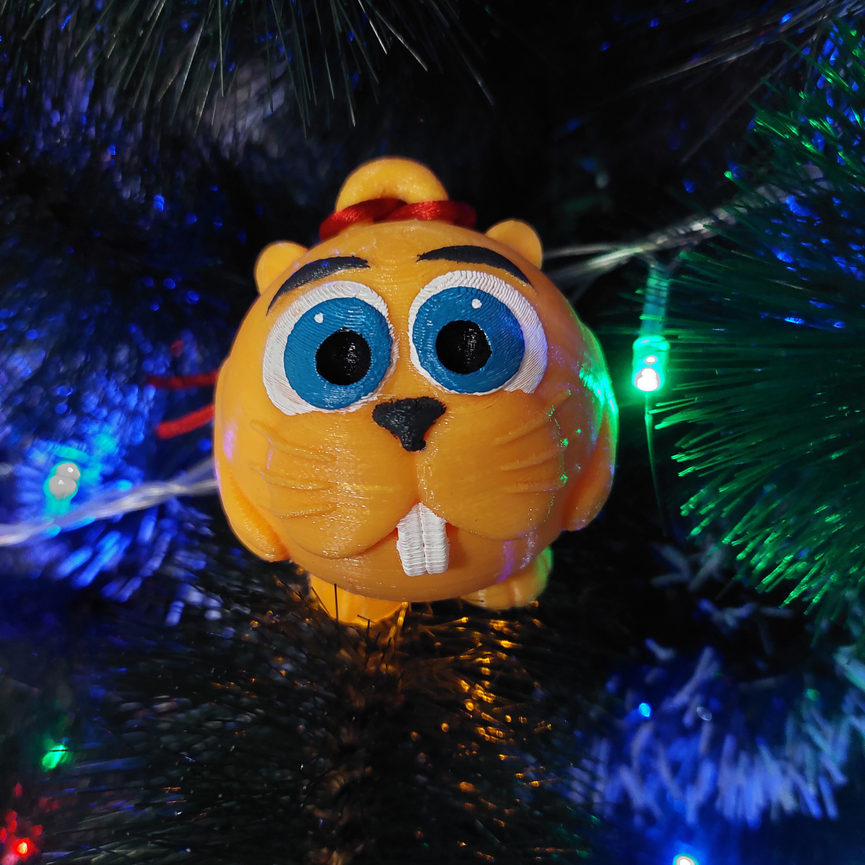 Round animals collection Beaver 3D model 3D printable | CGTrader