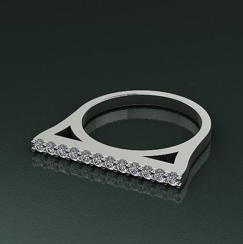 Ring Model 2546 3D model 3D printable | CGTrader