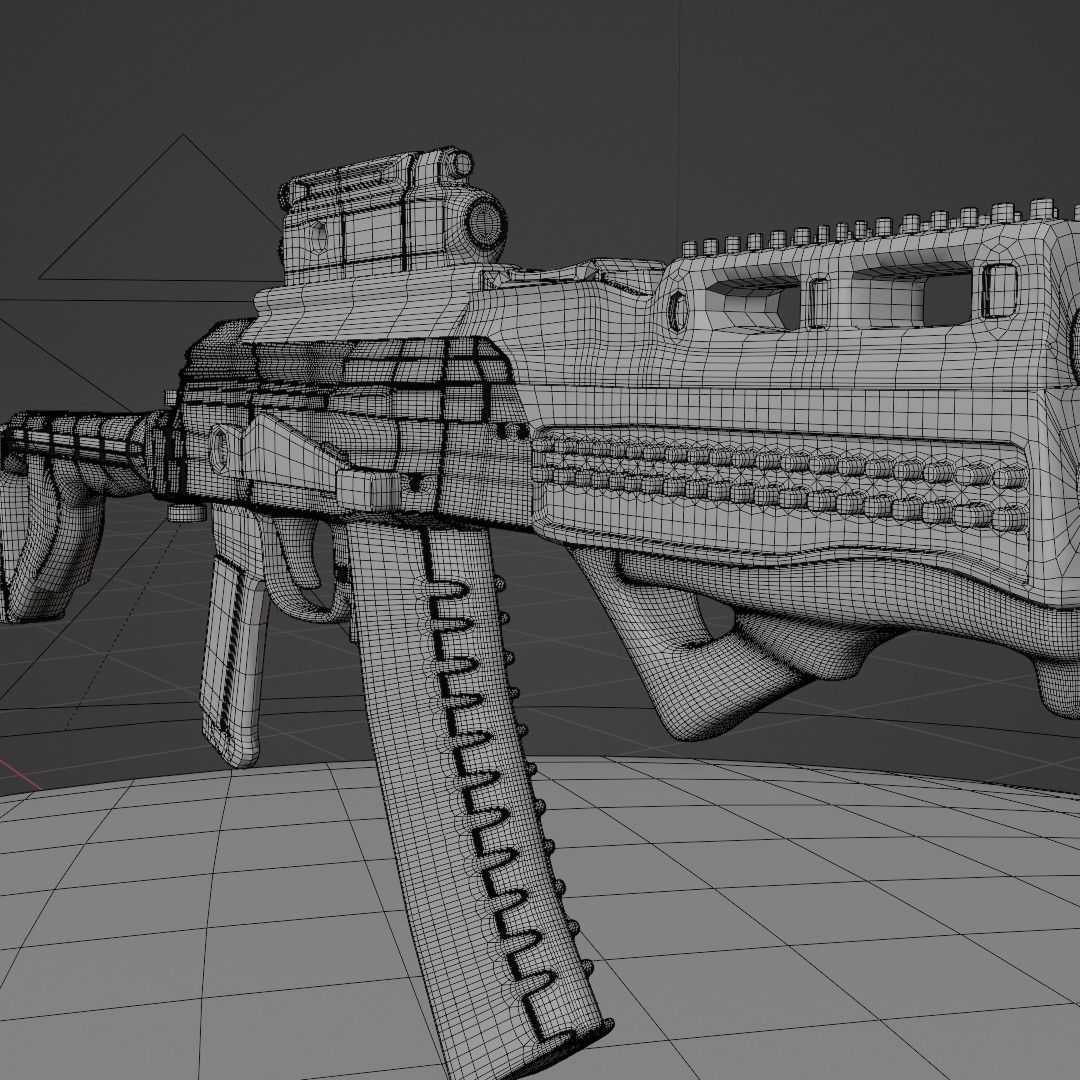 Ak47 3d model rifle 3D model | CGTrader
