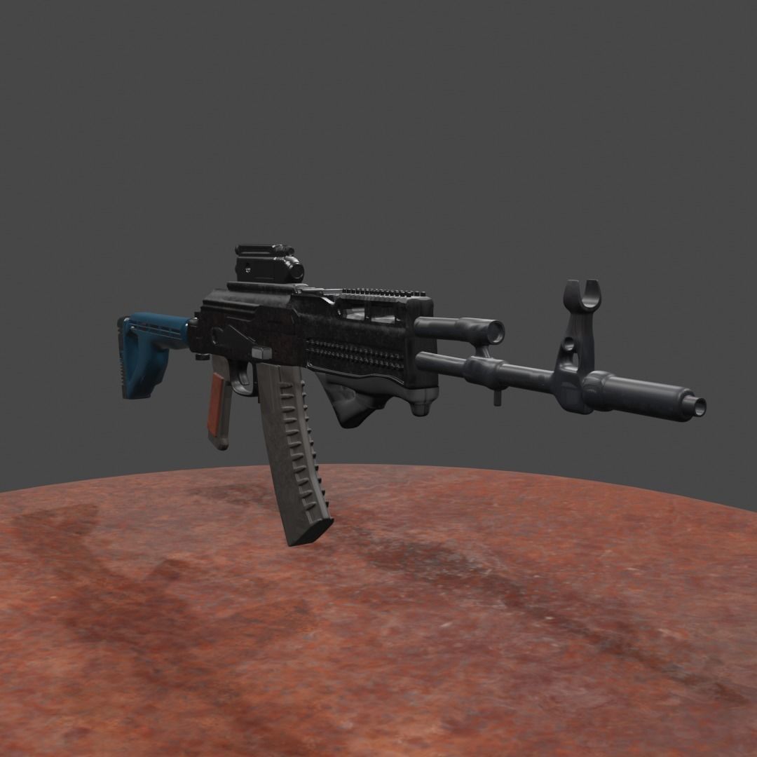 Ak47 3d model rifle 3D model | CGTrader