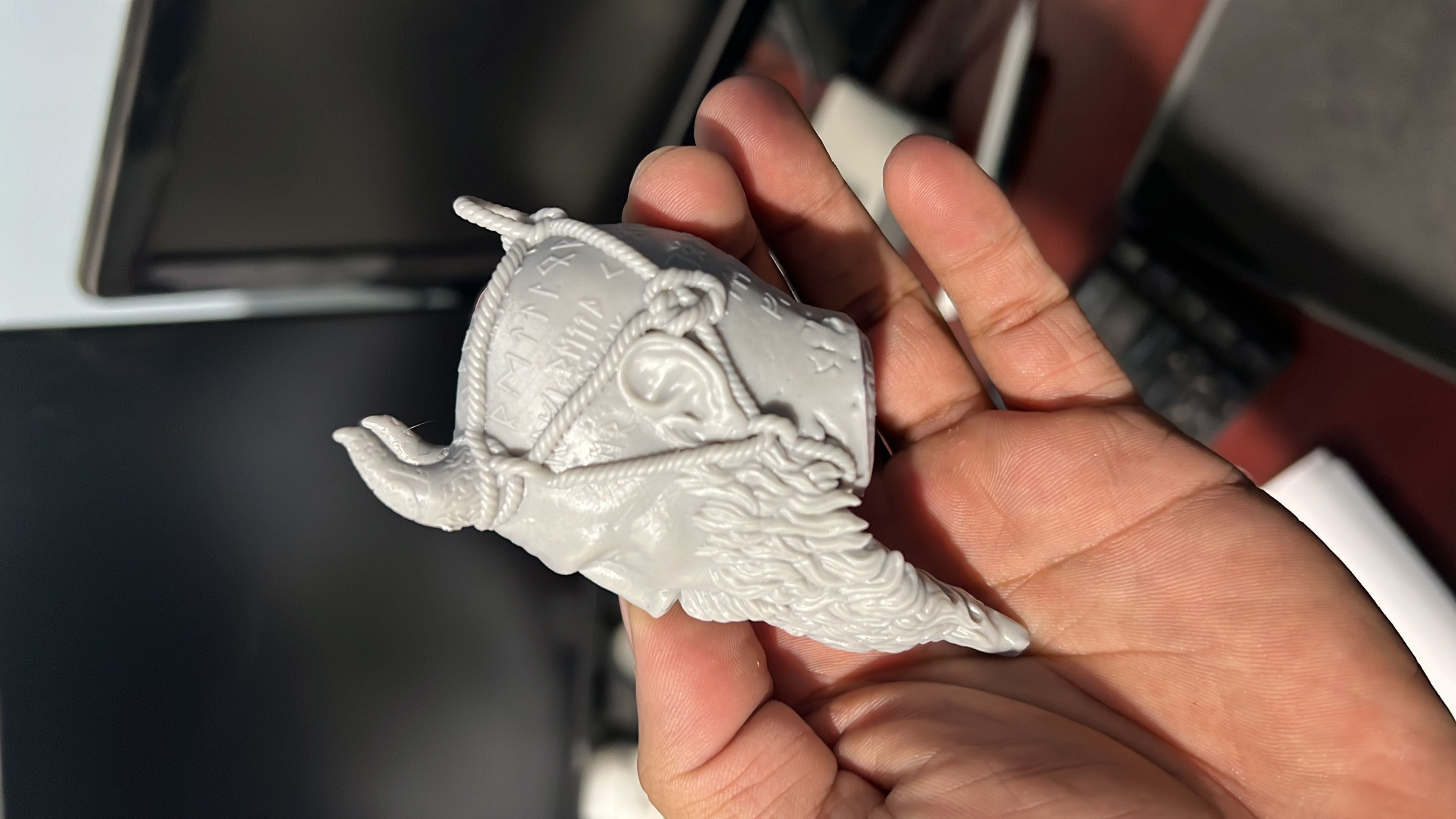 Mimir from GoW 3D model 3D printable | CGTrader